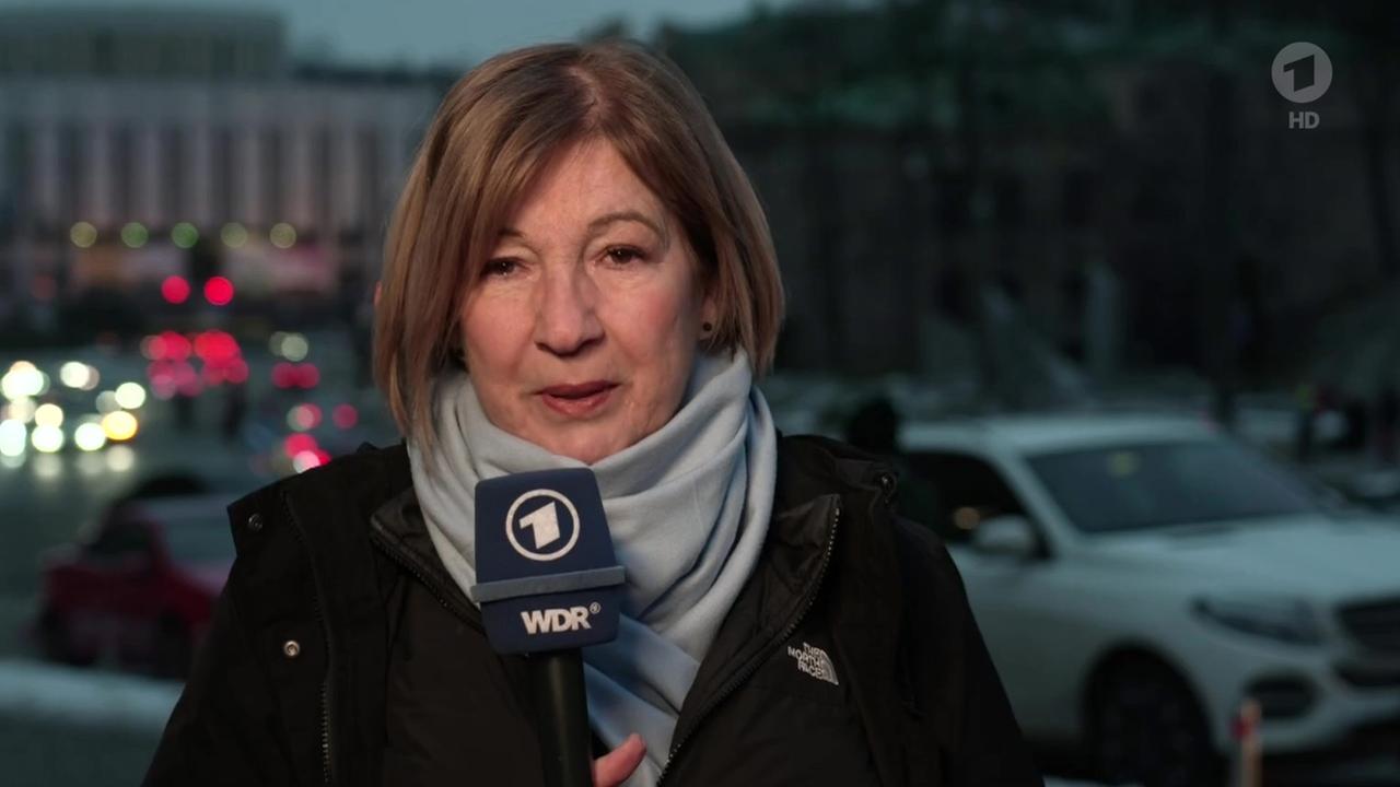 Birgit Virnich, ARD Kiew, zu Selenskyjs Hoffnungen für das Treffen mit ...
