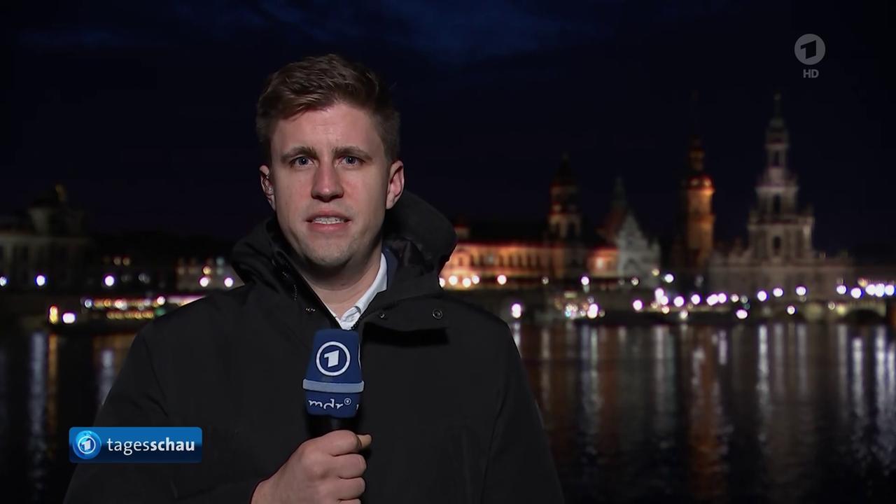 "Pegelstände steigen weiterhin an", Thorben Lehning, MDR, zu ...