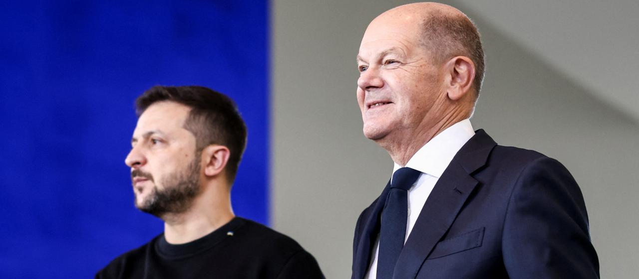 Selenskyj bei Scholz: Ein Milliardenpaket und ein unerfüllter Wunsch | tagesschau.de