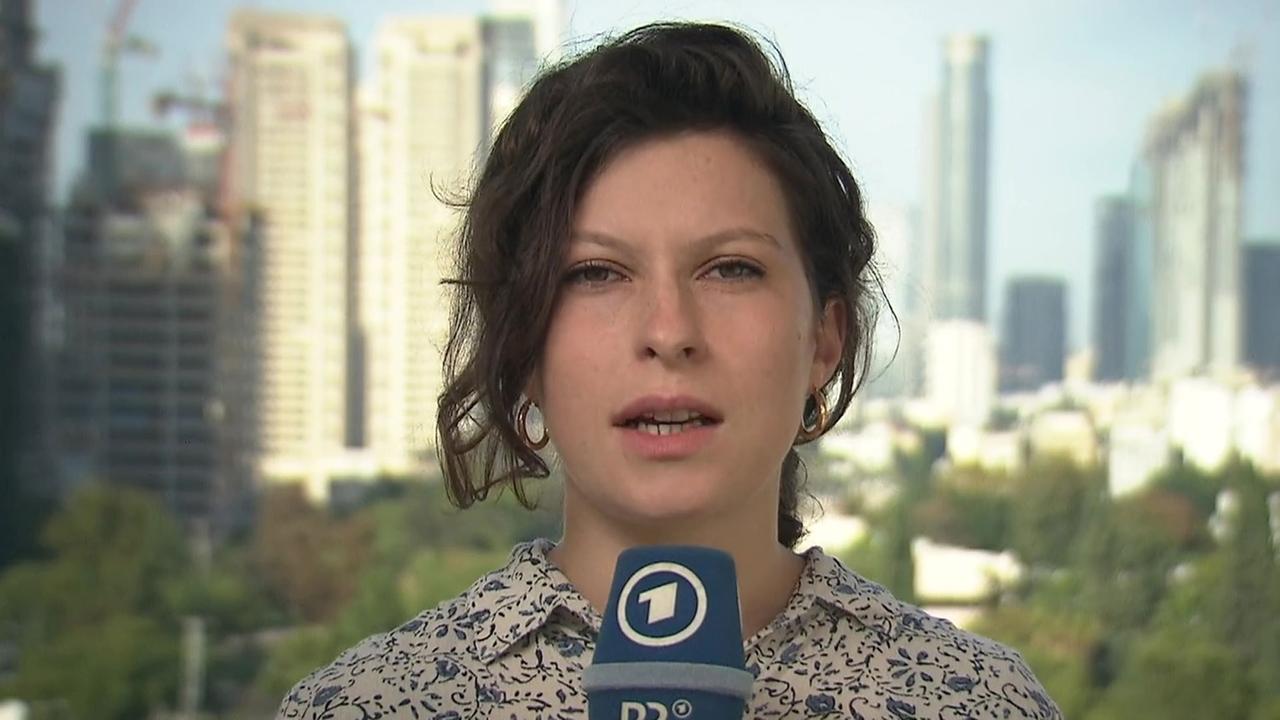 "Deutschland hat wenig Druckmittel", Hanna Resch, ARD Tel Aviv, ordnet ...
