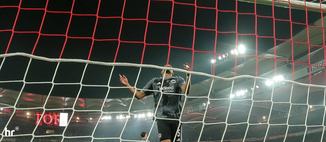 Hessen: Wieder drei Gegentreffer: Eintracht-Rückschlag in Stuttgart ...