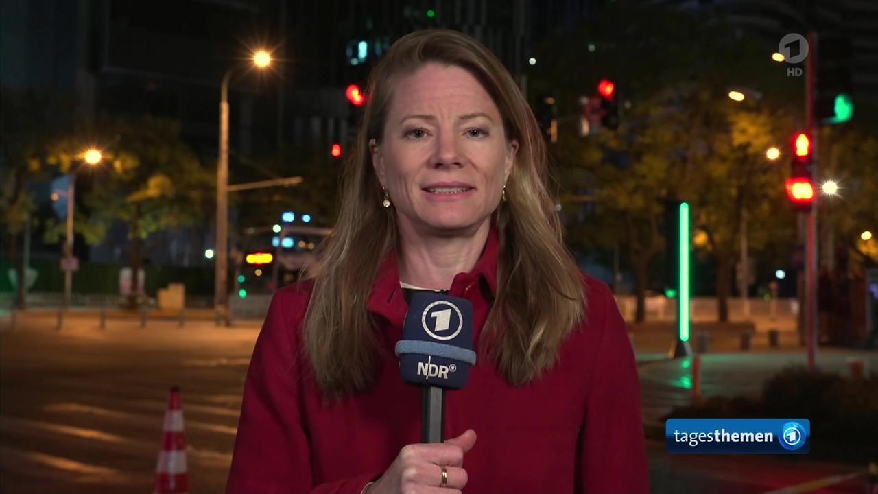 Tamara Anthony, ARD Peking, zur chinesisch-amerikanischen Beziehung ...