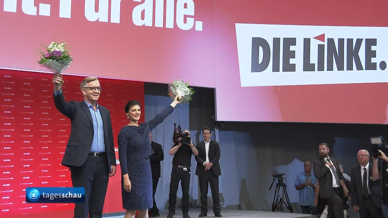 Bundesparteitag: Linke beschließt Programm für Bundestagswahl ...