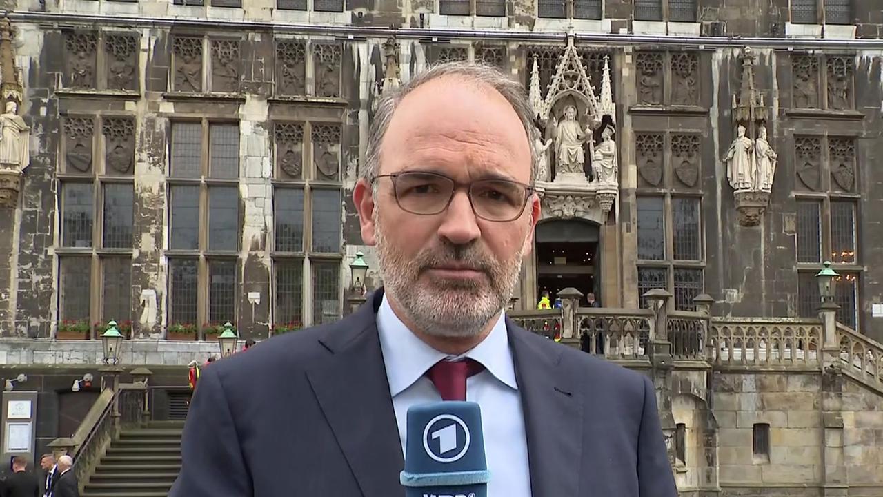 Michael Heussen, WDR, zum Besuch des ukrainischen Präsidenten Selenskyj ...