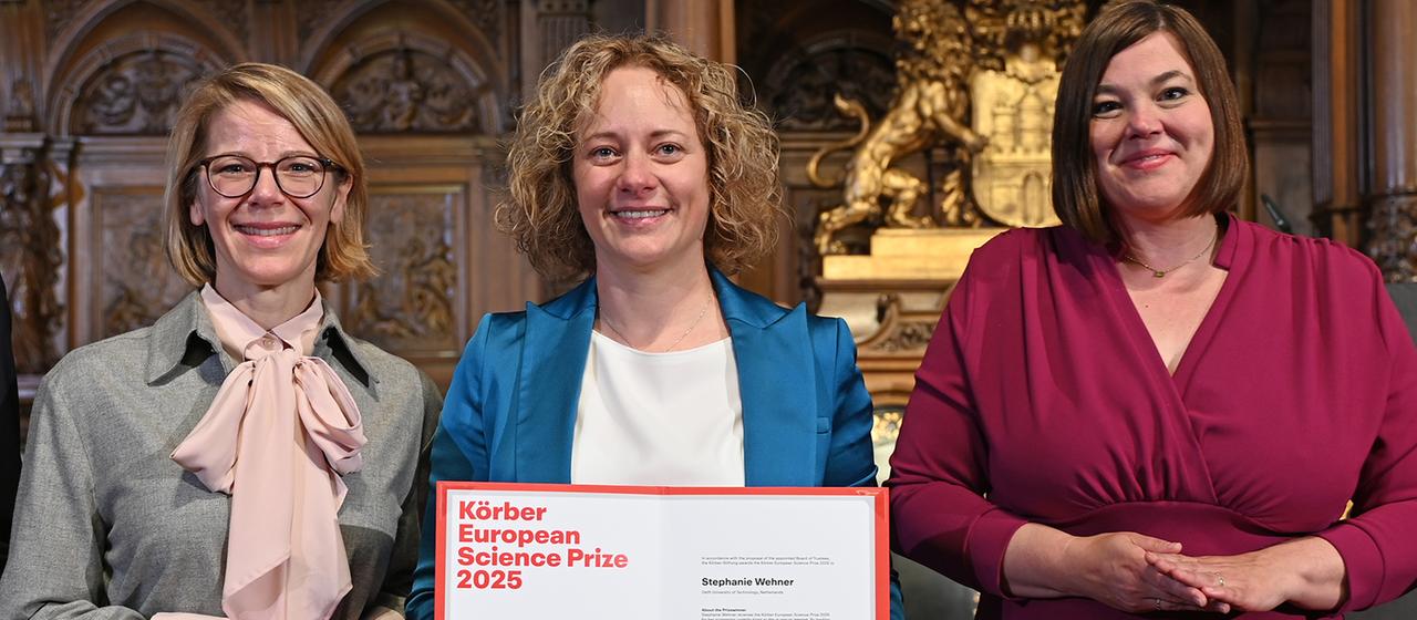 Wofür Stephanie Wehner den Körber-Preis bekommt | tagesschau.de