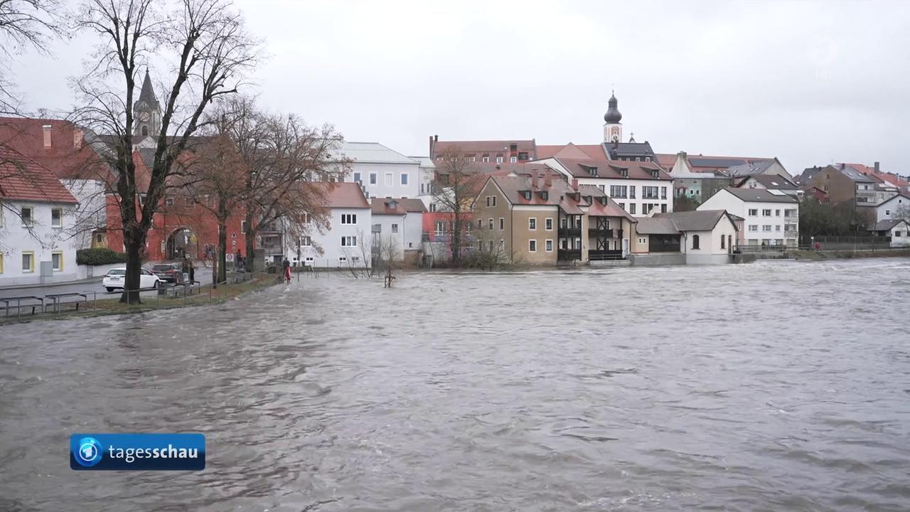 Nach dem Dauerregen steigt in vielen Teilen Deutschlands die Hochwassergefahr | tagesschau.de