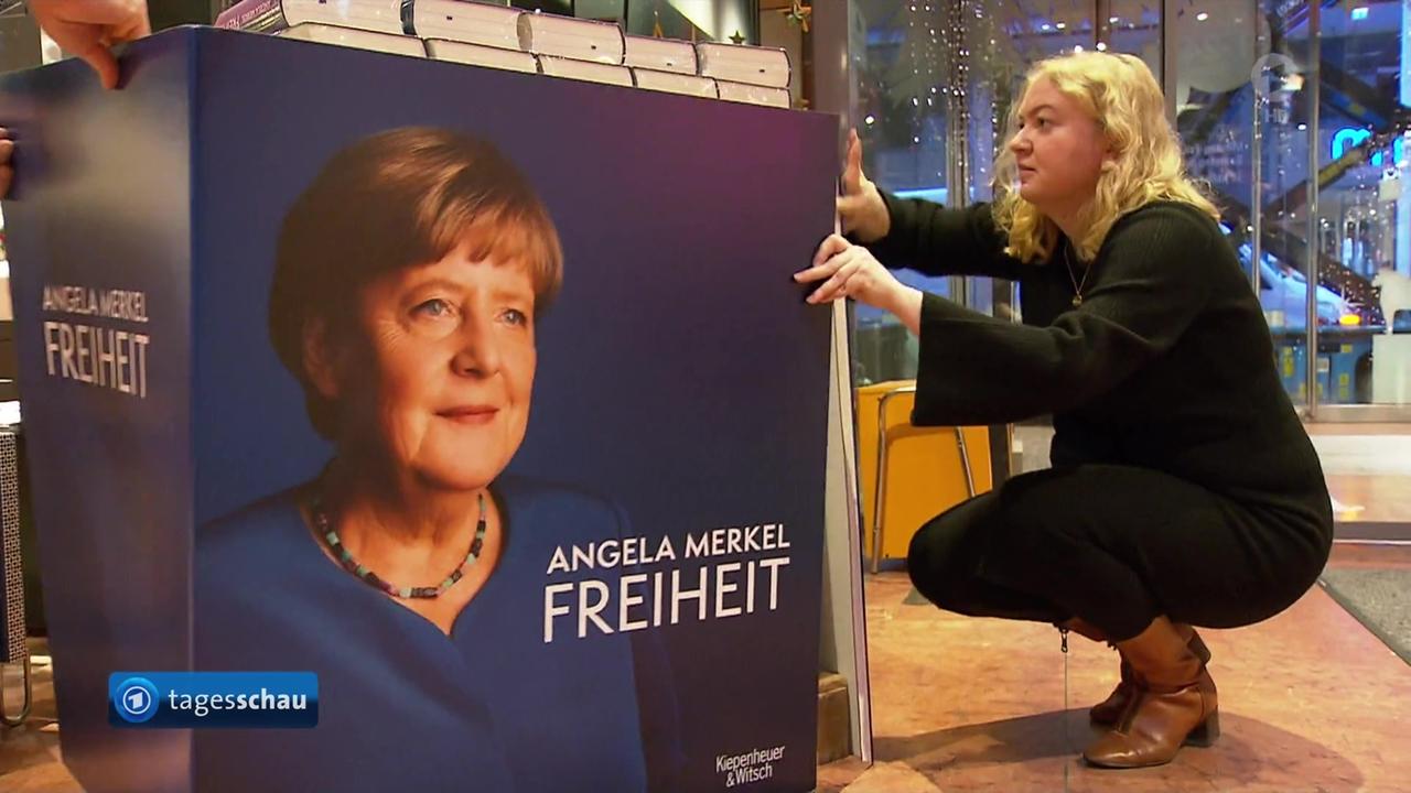 Altkanzlerin Angela Merkel stellt ihre Autobiografie vor | tagesschau.de
