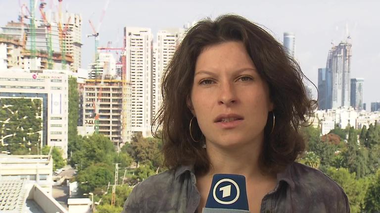 "Das wurde wohl über Lautsprecher verkündet", Hanna Resch, ARD Tel Aviv ...