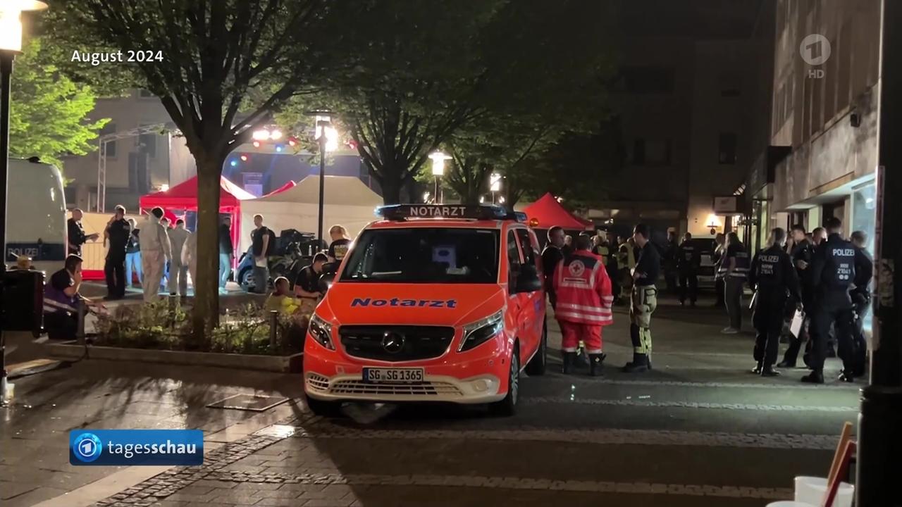 Prozessauftakt zum Messerangriff in Solingen im letzten Jahr ...
