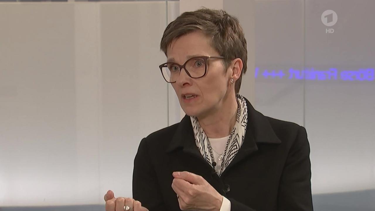 Vorsitzende der EZB-Bankenaufsicht Claudia Buch im Gespräch | tagesschau.de