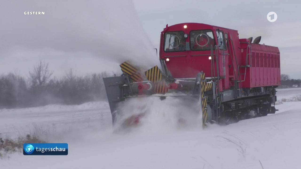 Sturmtief "Elli" - Entspannung im Norden und Schnee im Süden ...