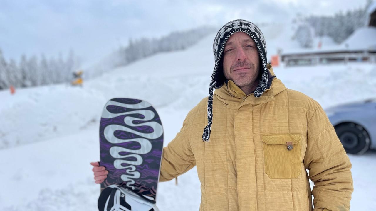 Bilderstrecke: Erste Wintersportler können die Pisten im ...