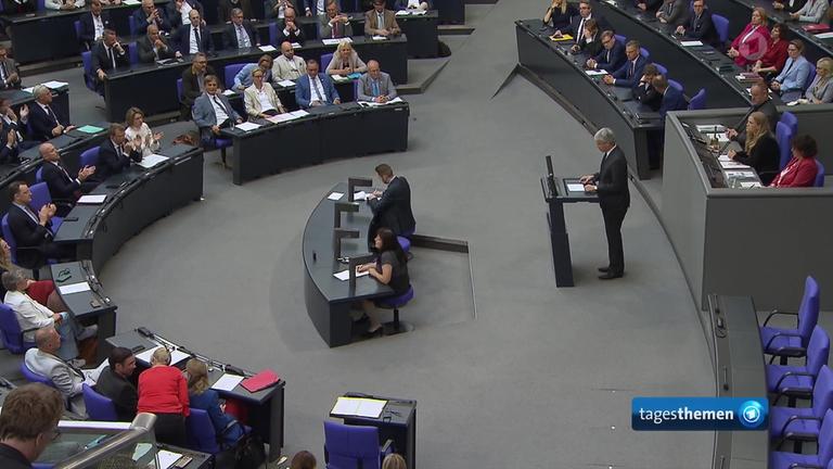 Schwarz-Rot scheitert mit Verfassungsrichter-Wahl im Bundestag | tagesschau.de