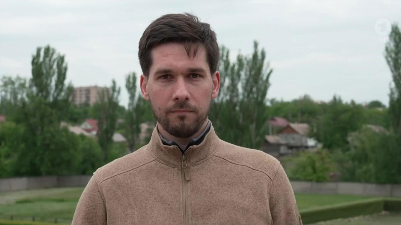 Vassili Golod, ARD Kiew, über die vorrückenden russischen Truppen in ...