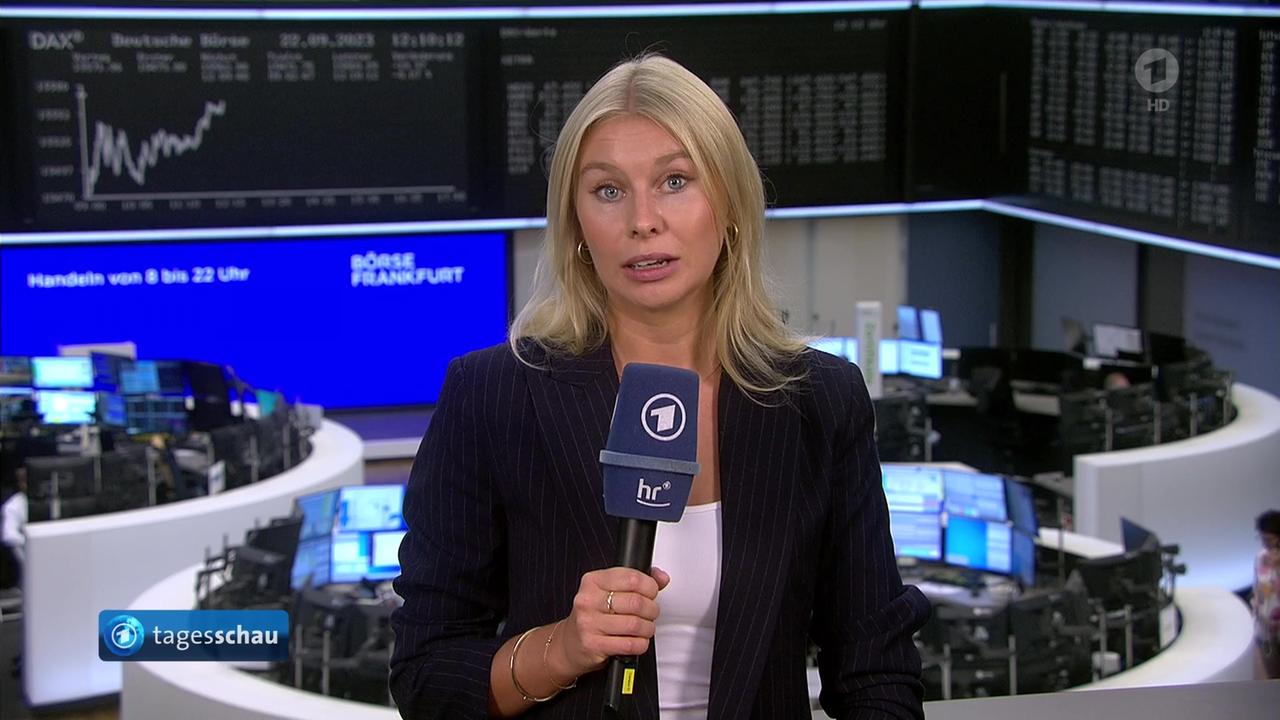 Anne-Catherine Beck, HR, mit Neuigkeiten zur Börse | tagesschau.de