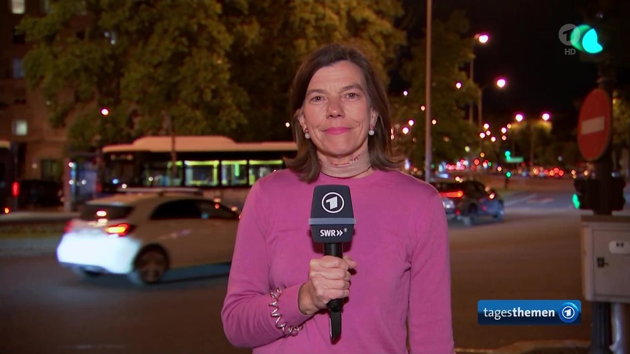 Kristina Böker, ARD Madrid, zur Lage in Spanien einen Tag nach dem ...