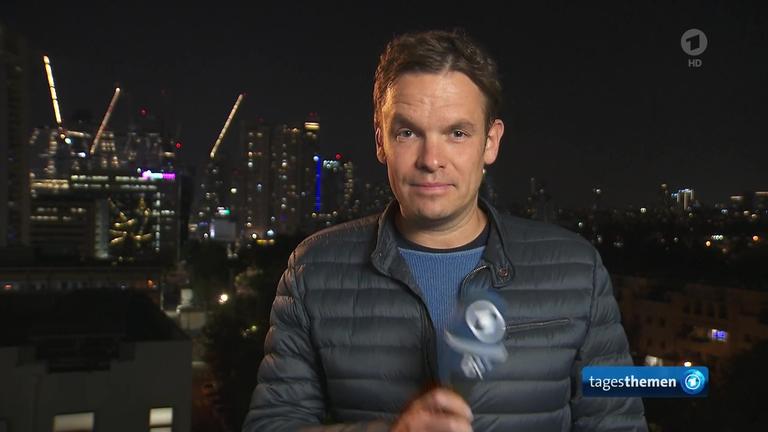 Christian Limpert, ARD Tel Aviv, mit Reaktionen auf die Verschiebung ...
