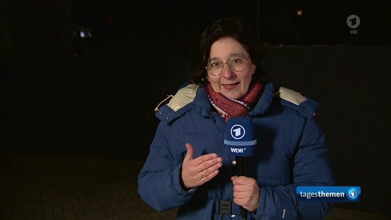 Isabel Schayani, WDR, zzt. Pokrowsk, zur möglichen Eroberung der Stadt ...
