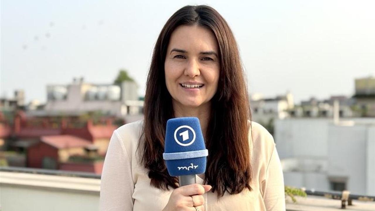 Für die ARD aus Neu-Delhi: Franziska Amler | tagesschau.de