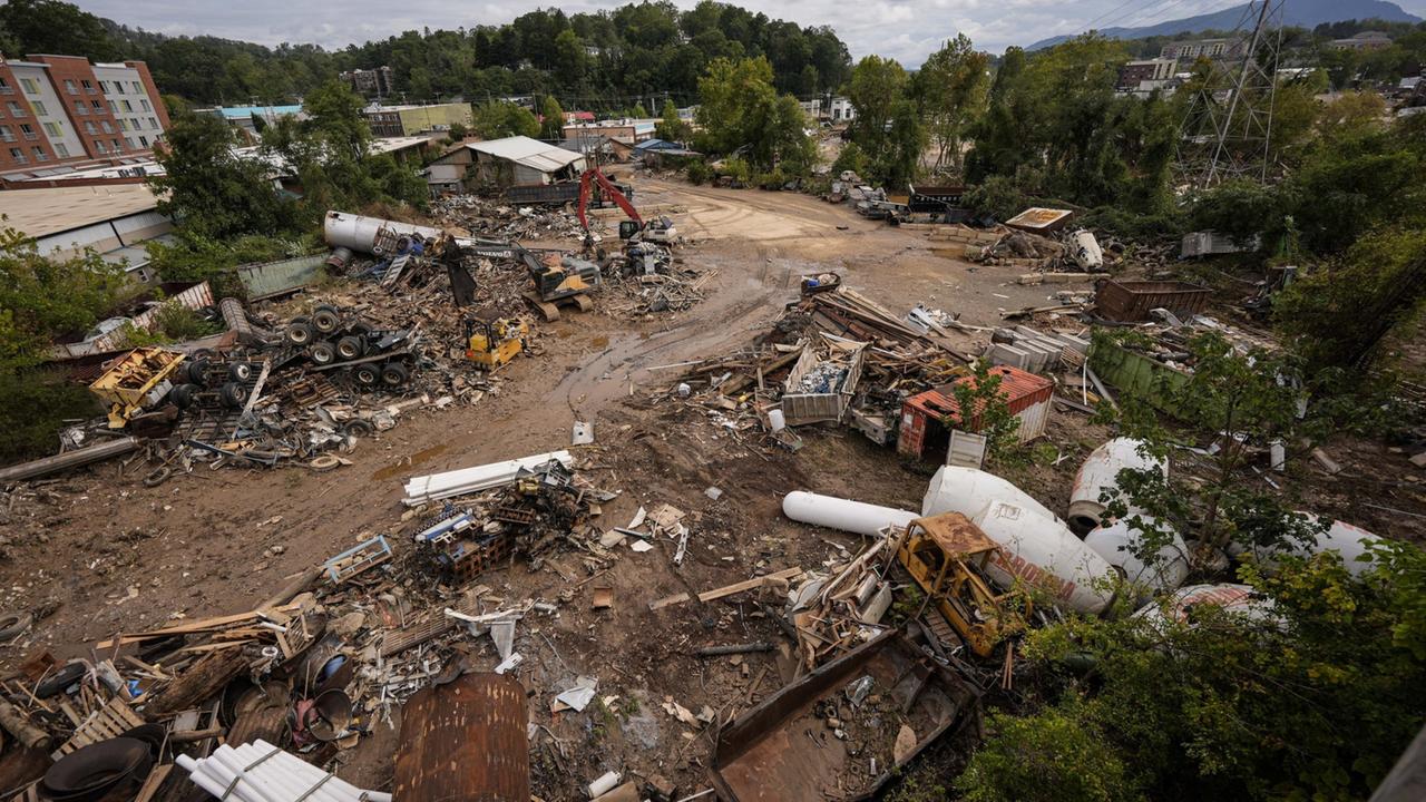 North Carolina nach Hurrikan: Wird "Helene" die Wahl beeinflussen ...