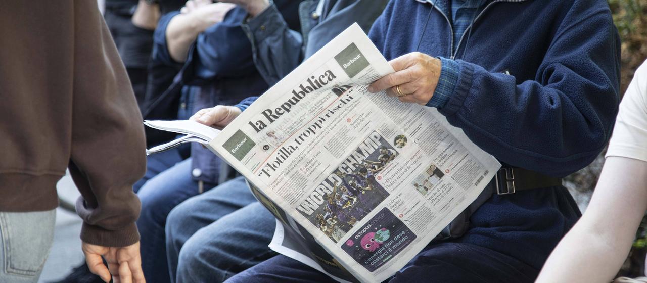 la Repubblica: Linksliberales Vorzeige-Blatt vor ungewisser Zukunft ...