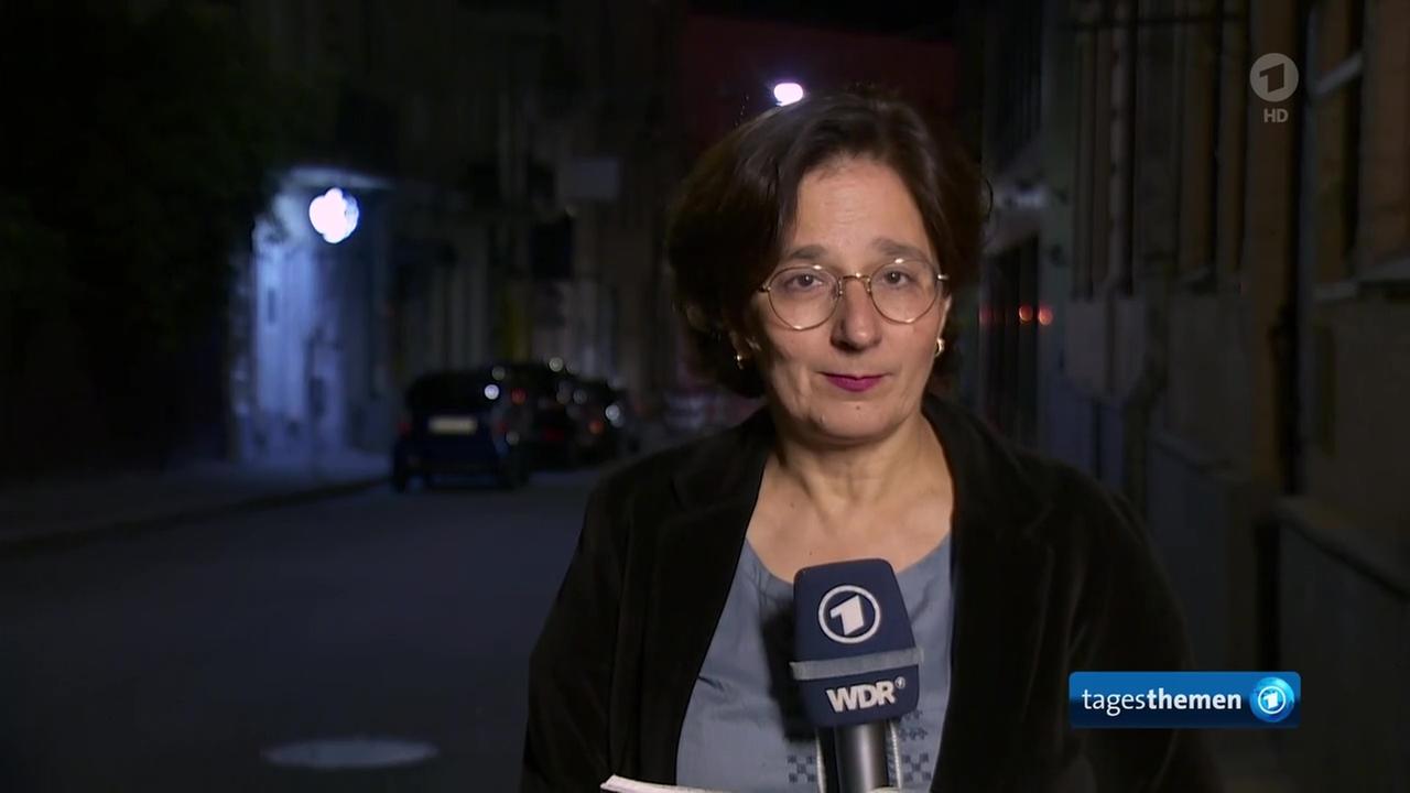 Isabel Schayani, WDR, zzt. Kiew, zu den Vorwürfen gegen die beiden ...