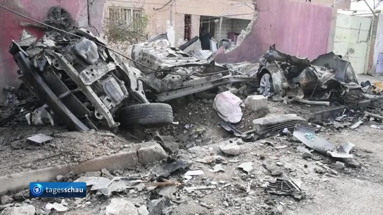 US-Luftangriffe auf pro-iranische Milizen in Syrien und im Irak als Vergeltung für drei getötete ...