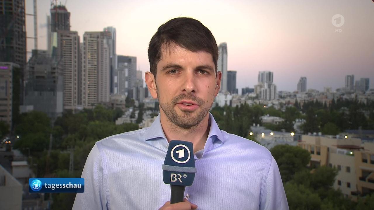 Philip Kuntschner, ARD Tel Aviv, zum Tod von Hamas-Führer Sinwar ...