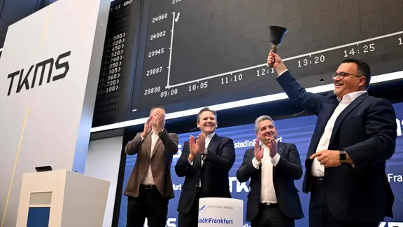 Börsenstart von TKMS: Aktienwert steigt extrem schnell | ndr.de
