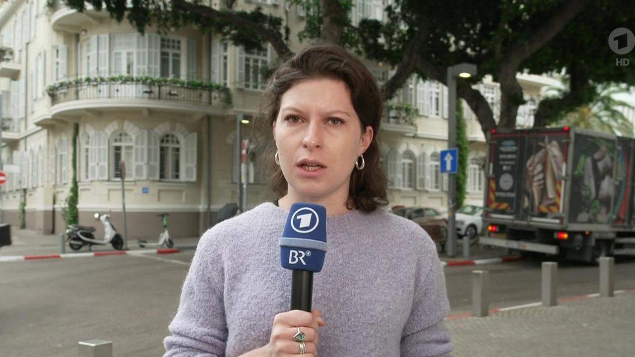 "Der internationale Druck ist groß", Hanna Resch, ARD Tel Aviv, zu ...