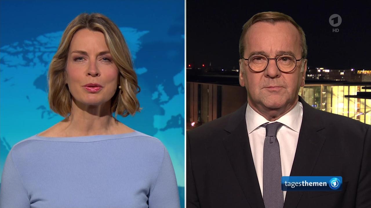 Boris Pistorius, Bundesverteidigungsminister, zur Einigung bei den Sondierungsgesprächen in ...