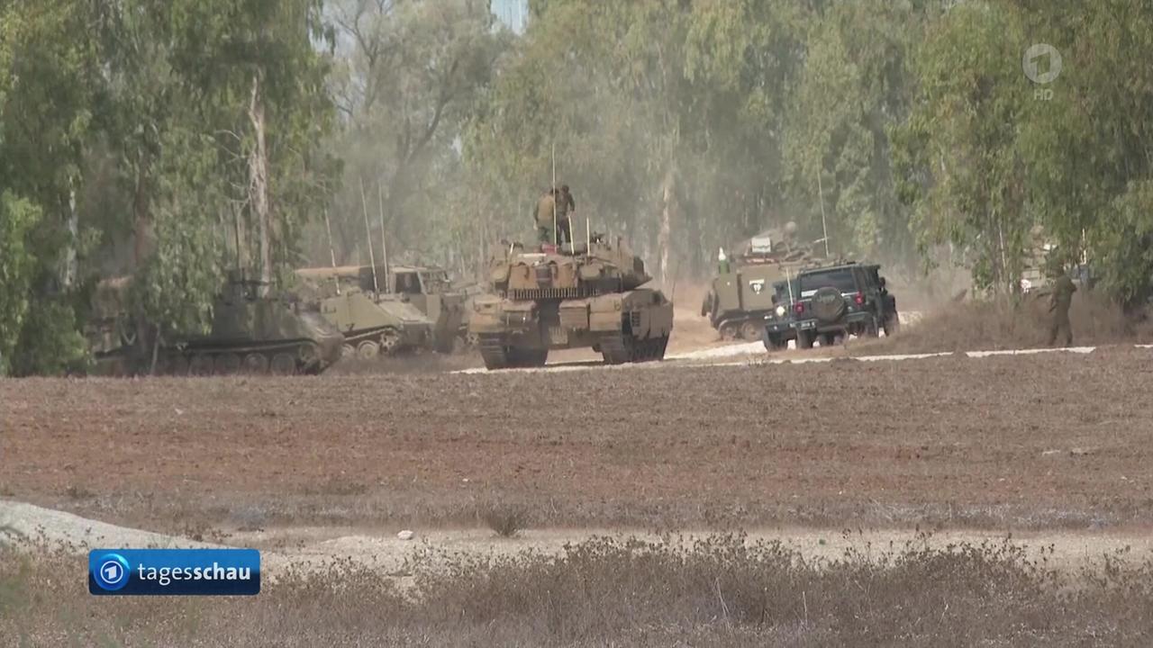 Erbitterter Kampf gegen Hamas-Angreifer - Israel offiziell im Kriegszustand | tagesschau.de