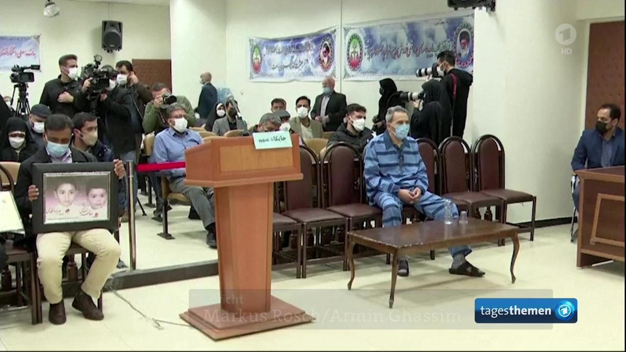 Deutsch-Iraner Djamshid Sharmahd zum Tode verurteilt | tagesschau.de