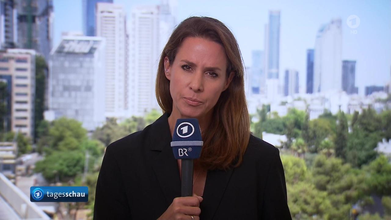 "Es ist chaotisch", Natalie Amiri, ARD Tel Aviv, zur Lage in Gaza ...