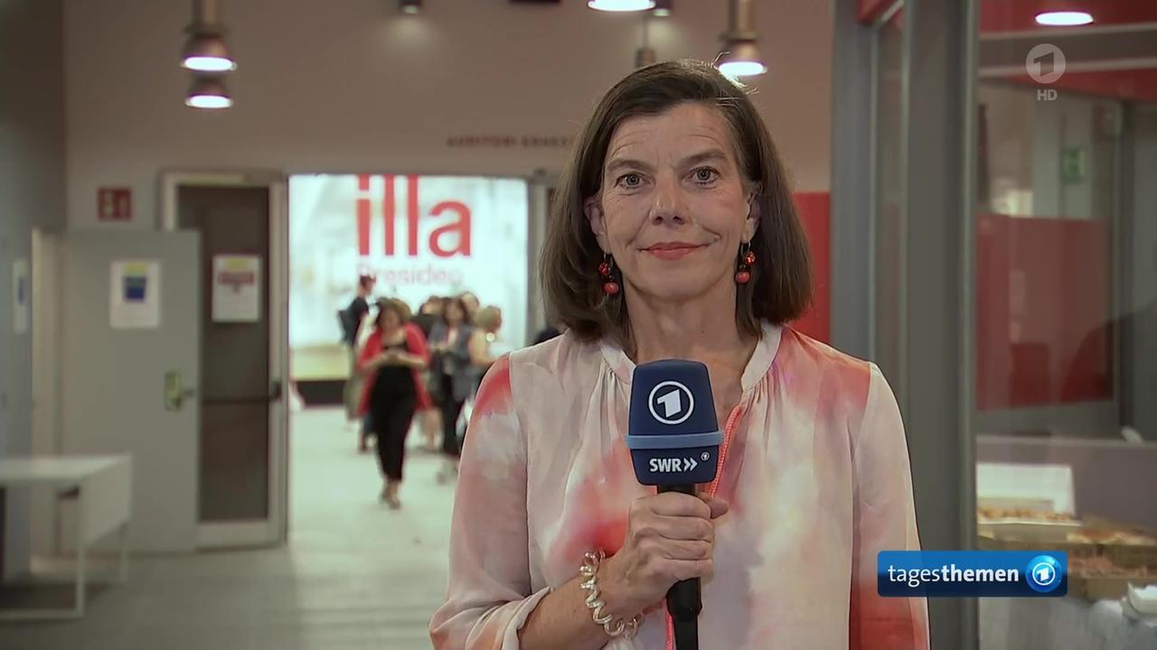 Kristina Böker, ARD Madrid, mit Informationen über die Wahl in ...