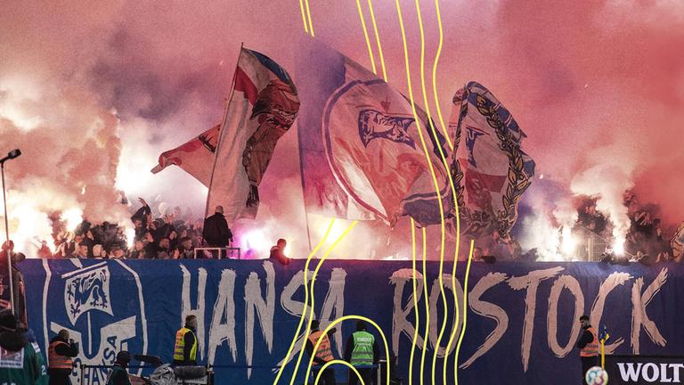 Pyro-Krieg im Stadion: Hansa Rostock zwischen Fußballliebe und Gewalt ...