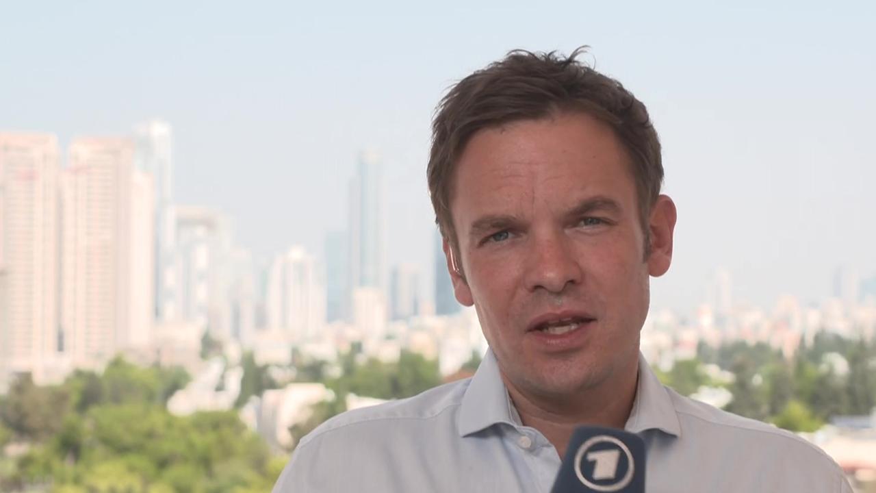 Christian Limpert, ARD Tel Aviv, mit Details zur aktuellen Lage in ...