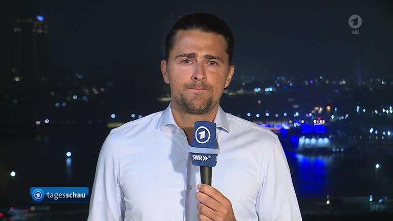 Ramin Sina, ARD Kairo, zur internationalen Hilfe und den ...