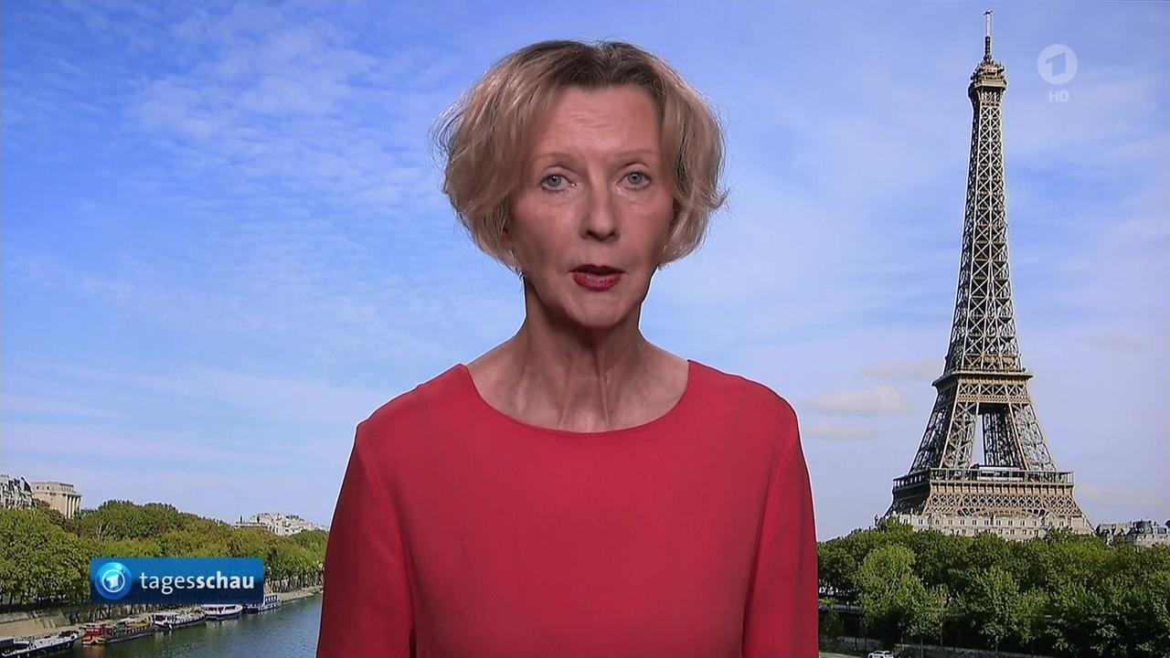 "Hunderte von Menschen haben sich dort versammelt", Sabine Rau, ARD ...