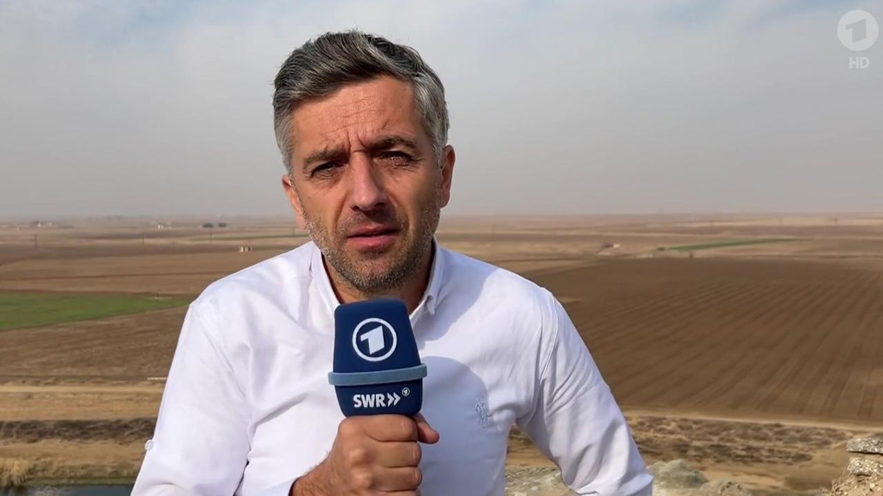 "Weiter schwelende Konflikte", Matthias Ebert, SWR, zzt. Tell Tamer in ...