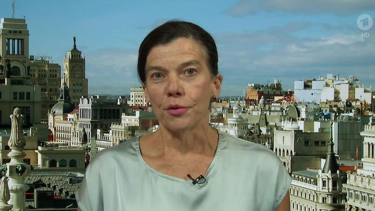 Kristina Böker, ARD Madrid, zu den Krawallen gegen Migranten in Spanien ...