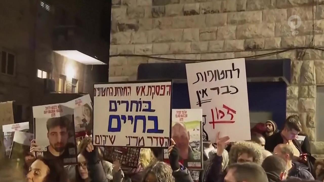 Nahost-Krieg:Verhandlungen über Geisel-Freilassung | tagesschau.de