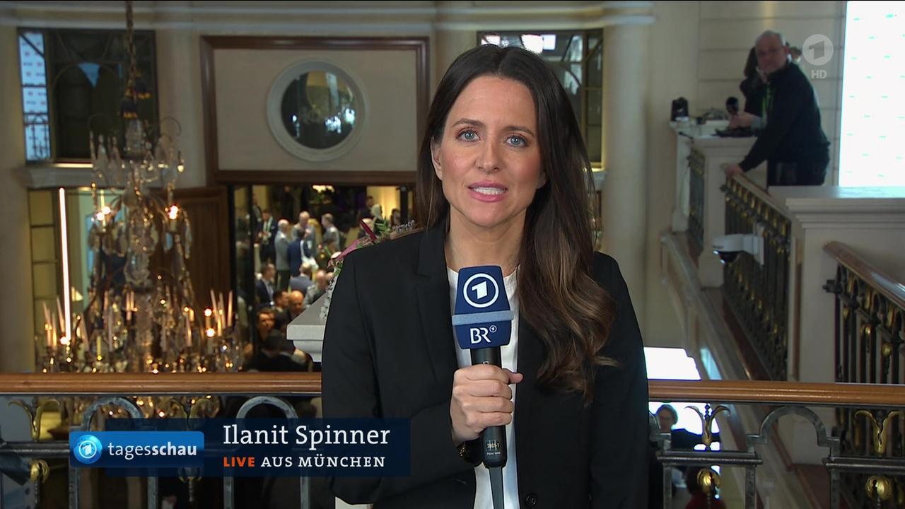 Ilanit Spinner, BR, zur Teilnahme von Vize-Präsident Vance an der ...