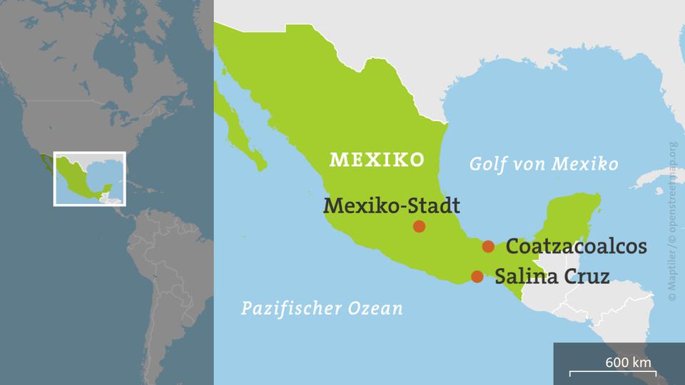Mexiko: Bahnverbindung von Küste zu Küste eingeweiht | tagesschau.de