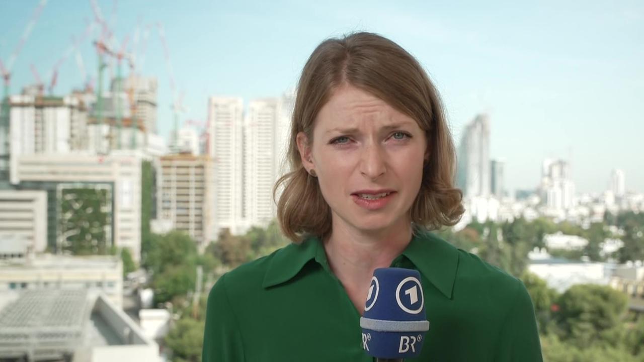 "Wasser, Nahrung - all das ist schwierig", Nadja Armbrust, ARD Tel Aviv ...
