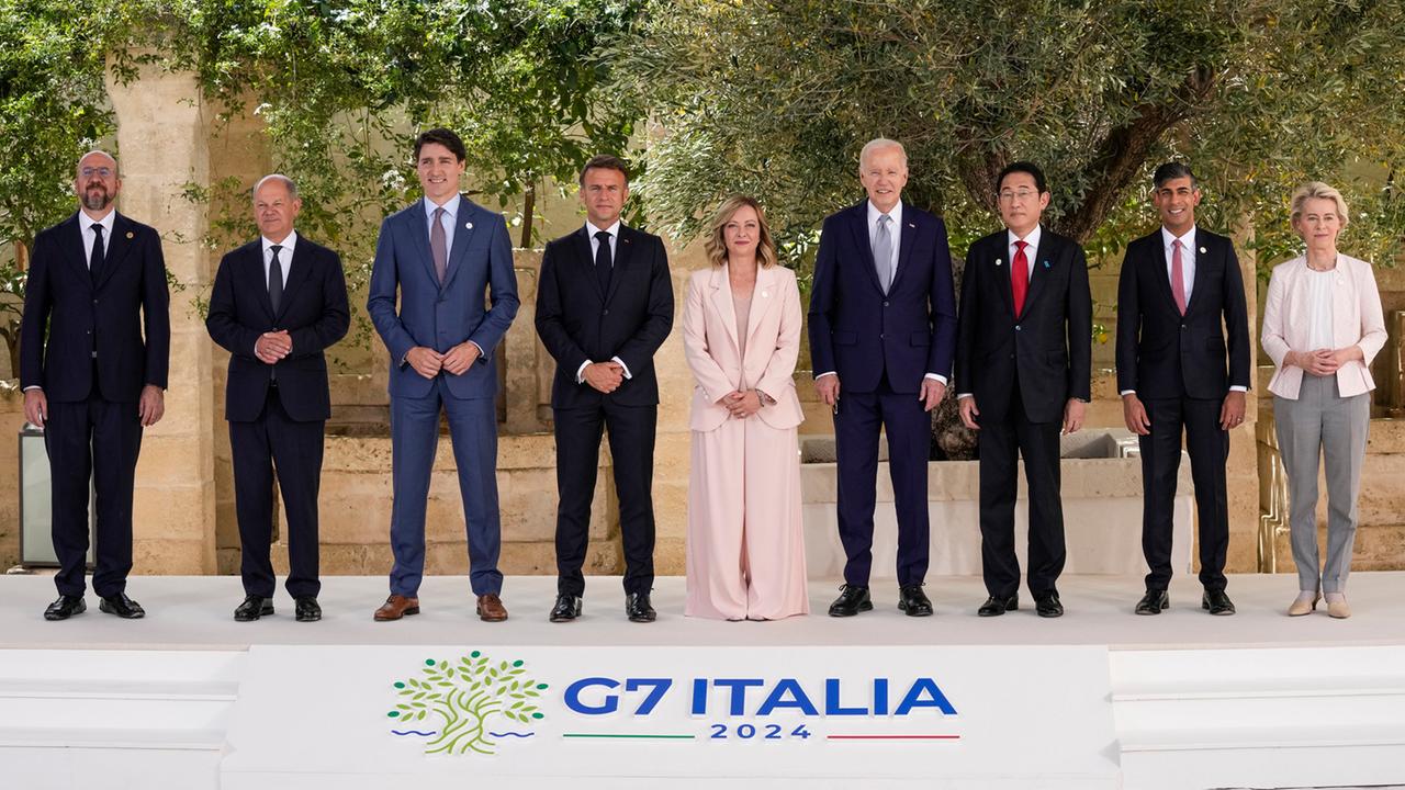 G7-Gipfel: Der Papst und zehn weitere Staatschefs kommen dazu | tagesschau.de