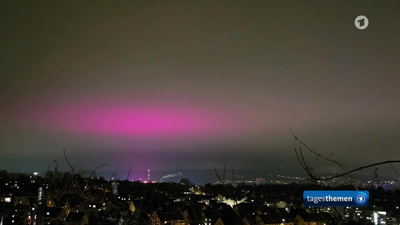 Verwirrung um "Polarlichter" in Baden-Württemberg | tagesschau.de