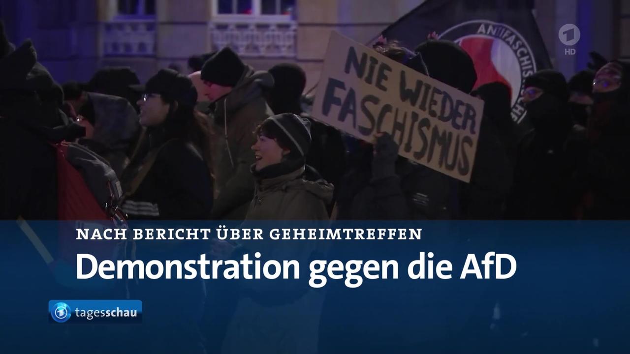 Demonstrationen in Leipzig gegen die AfD | tagesschau.de