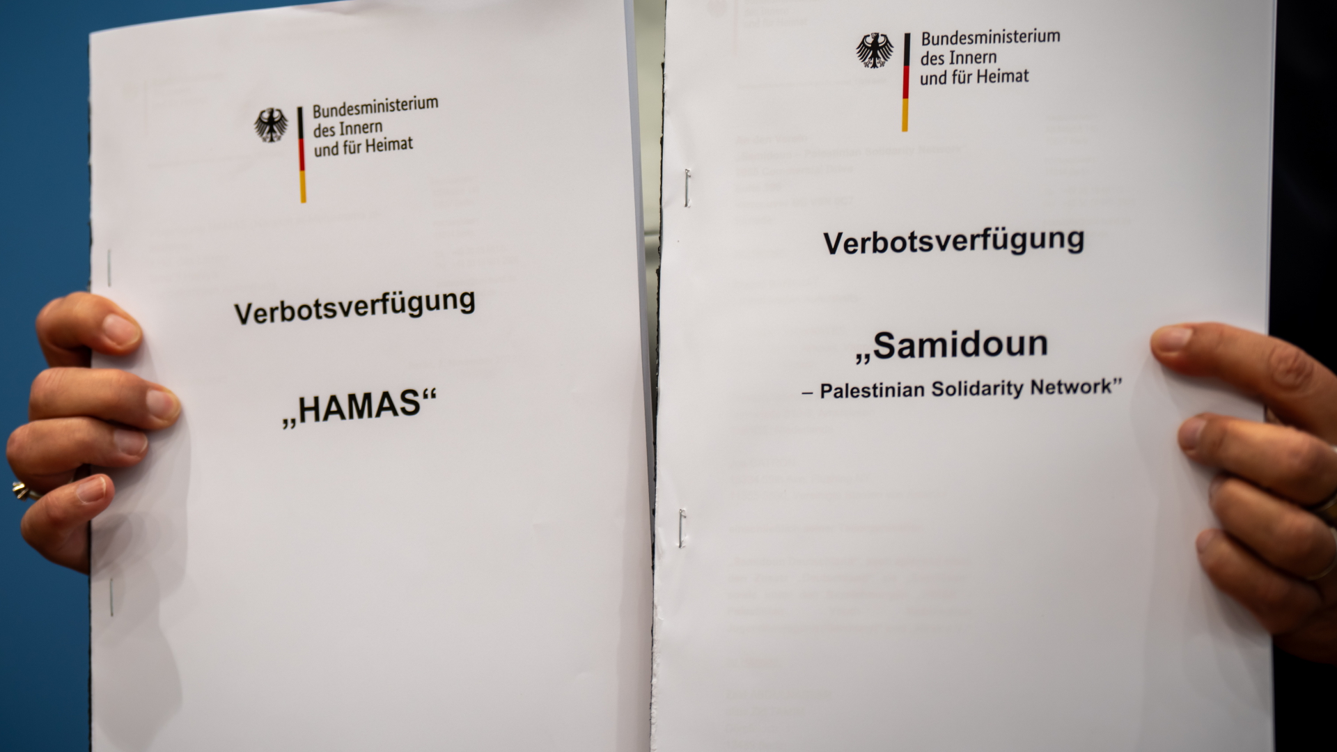 Hamas und Samidoun: Wie Betätigungsverbot und Vereinsverbot ...