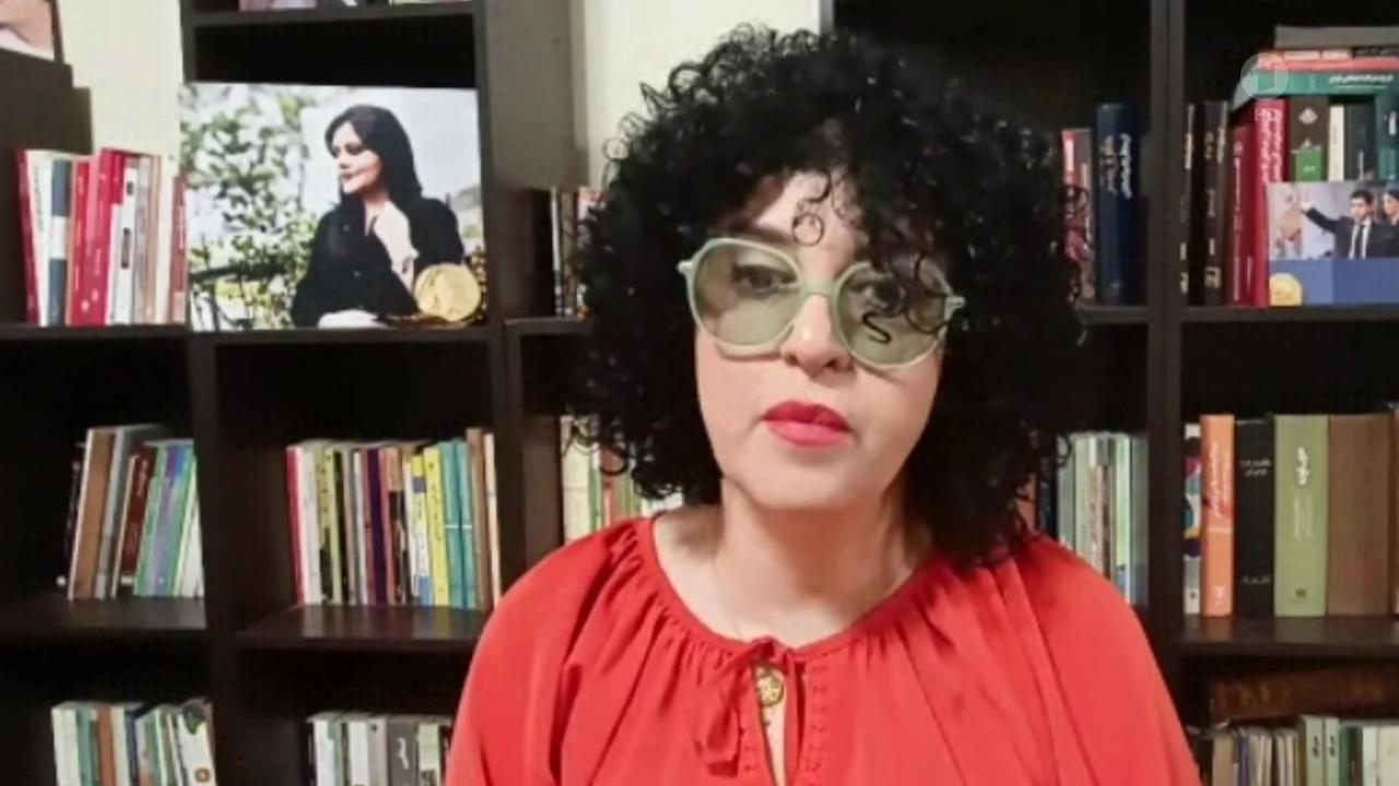Narges Mohammadi, Friedensnobelpreisträgerin, zur Menschenrechtssituation im Iran | tagesschau.de